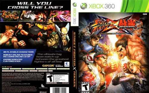 Street fighter x tekken x-box 360