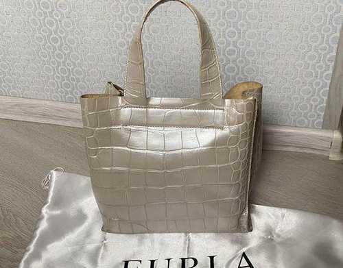Cумка Furla, оригинал, белая, кожа