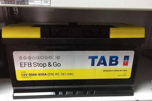 Tab efb stop. Аккумулятор таб ЕФБ 90. АКБ EFB 90 А/Ч 800a. Tab EFB 90. Titan 90 Ah.