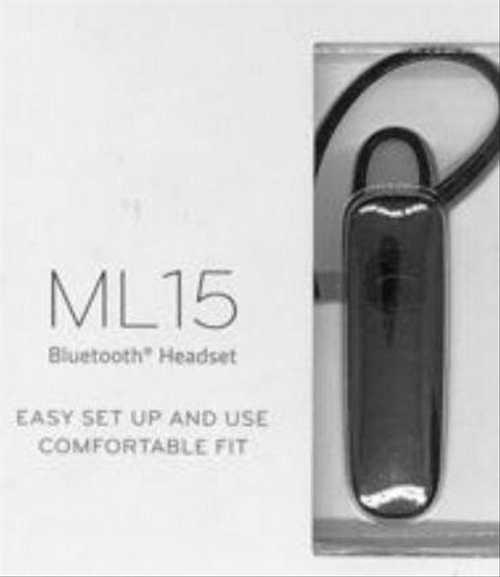 Bluetooth гарнитура plantronics ml15