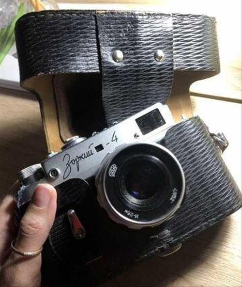 Плёночный фотоаппарат зоркий / винтажный фотоаппар