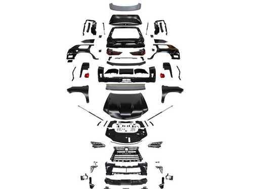 Рестайлинг Lexus LX570 2018+ полный комплект
