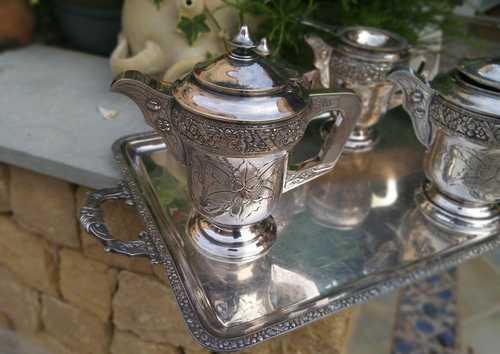 Набор чайно-кофейный Серебрение