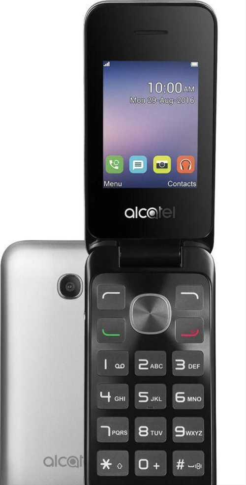 Телефон Alcatel 2051D Metal Silver абсолютно Новый