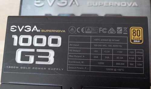 Блок питания Evga G3 1000W SuperNova