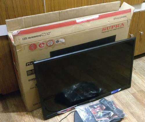 LED TV 32" supra под ремонт(матрица целая)