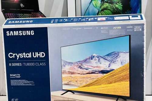 Samsung UE55TU8000U/Состояние Нового/UHD 4K/Smart