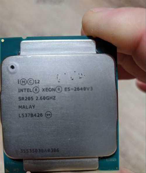 Процессор lga 2011-3 xeon 2640v3