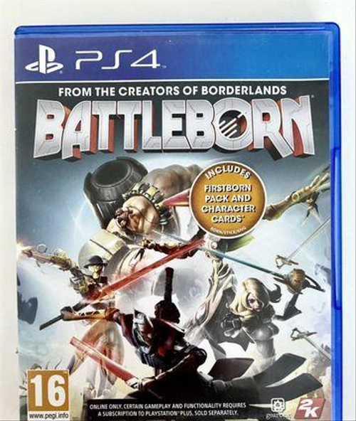 Battleborn ps4 новый