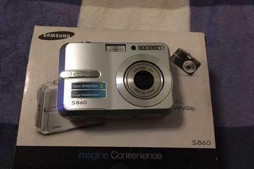Компактный фотоаппарат Samsung S860 8.1. Mega pixe