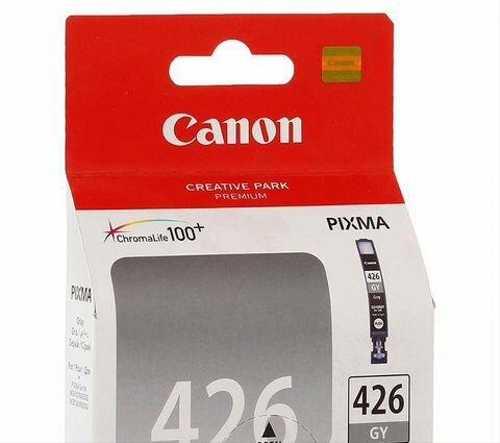 Картридж оригинальный Canon CLI-426GY серый