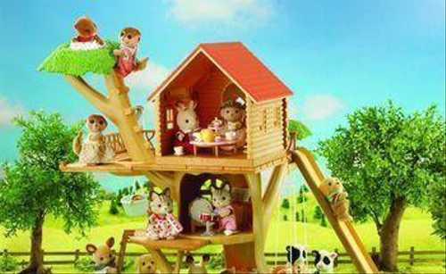 Новый набор Sylvanian Families Дерево-дом