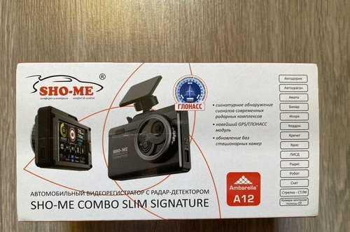 Видеорегистратор Sho-me combo slim signature