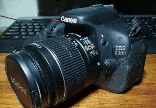 Canon EOS 600D + объективы и штатив