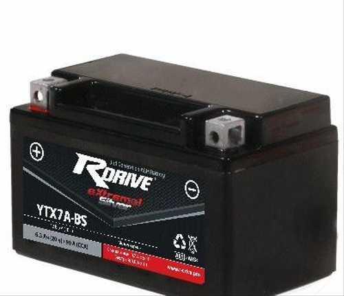 Аккумулятор RDrive eXtremal silver YTX7A-BS