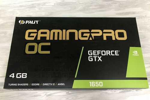 Видеокарта Palit GeForce GTX 1650 Gaming Pro OC