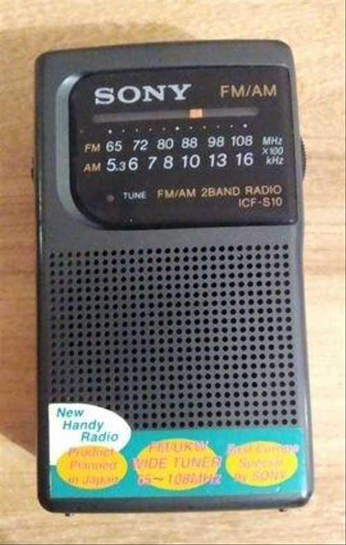 Sony карманный радиоприемник