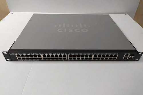 Управляемый коммутатор Cisco SG200-50P (PoE)
