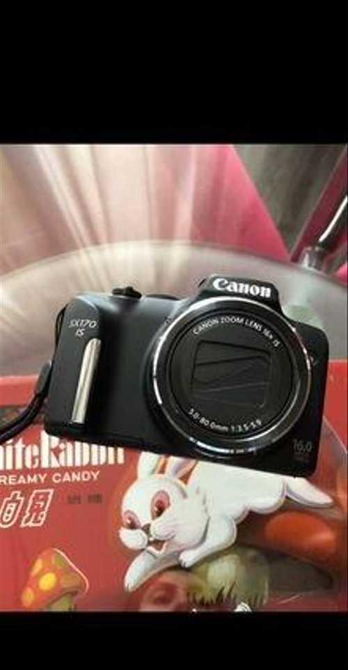 Компактный фотоаппарат Canon PowerShot SX170 IS