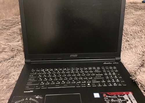 Рефреш-ноутбук MSI MS-1795