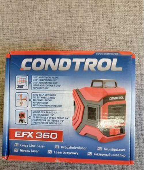 Лазерный нивелир Condtrol EFX360 (T3299)