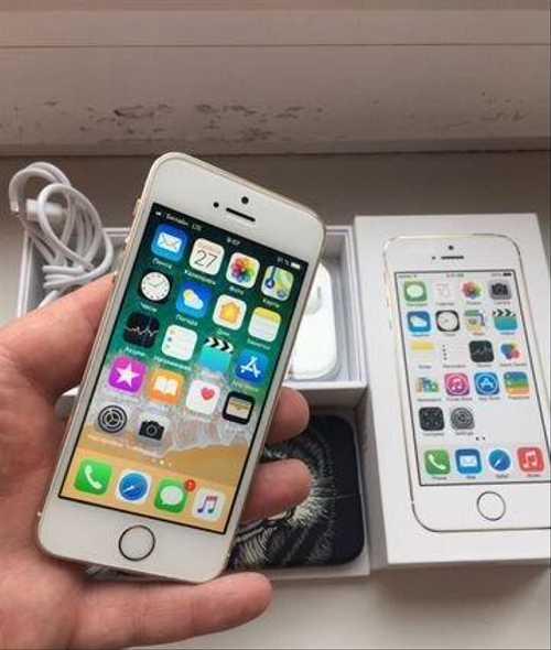 Полный оригинал. Айфон 5s Gold полный комплект. Iphone 5s Gold полный комплект.