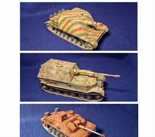 Модели танков Brummbar, Ferdinand, Stug 3 G 1:35