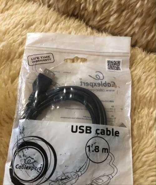 USB кабель amaf, 1,8 метра, удлинитель USB