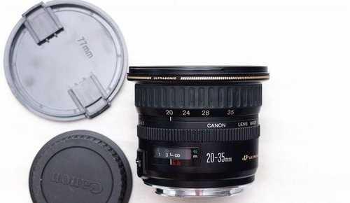 Резкий Ширик Canon 20-35 3.5-4.5 USM полный кадр