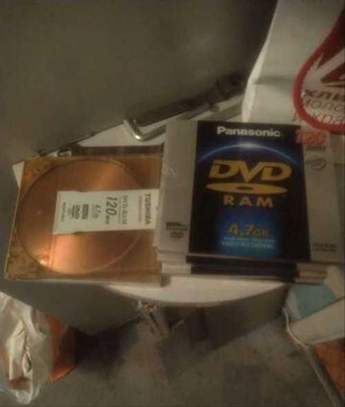 Диски DVD-RAM 8 штук