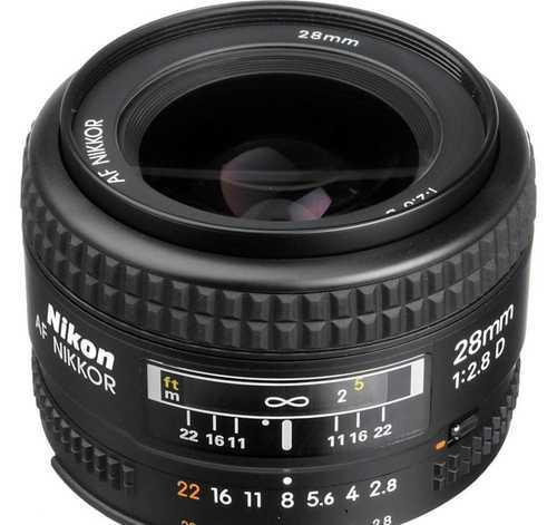 Nikon 28mm f/2.8D AF Nikkor новый