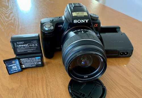 Зеркальный фотоаппарат Sony SLT A-35