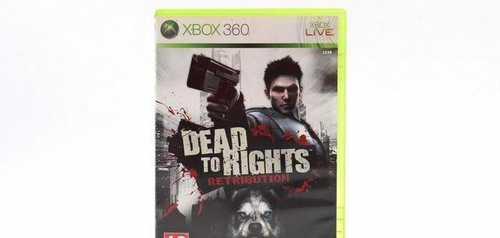 Dead to Rights Retribution для Xbox 360