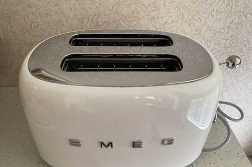 Тостер smeg TSF01wheu, белый