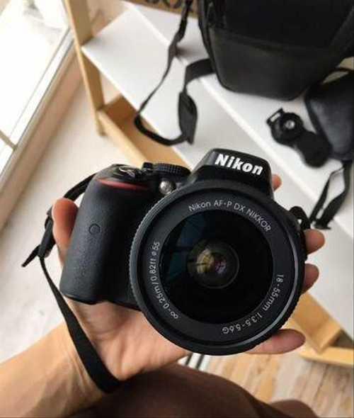Зеркальный фотоаппарат nikon d5300 + 2 обектива