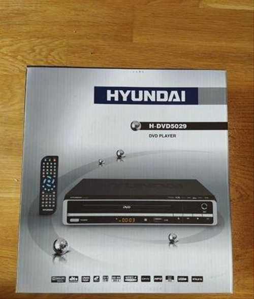 DVD плеер hyundai h-dvd5029 новый