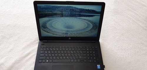 Ноутбук HP 15-bs161ur черный