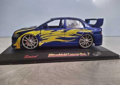 Машинка Saico Mitsubishi Lancer Evo 7