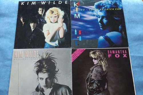 Пластинки Kim Wilde, Samanta Fox