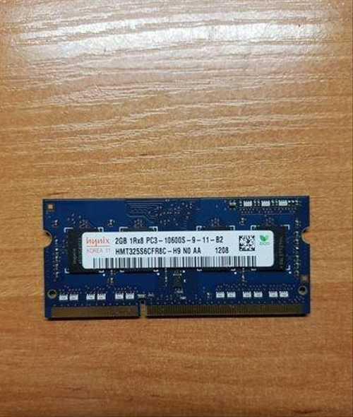 Hynix so-dimm 2GB DDR3 10600