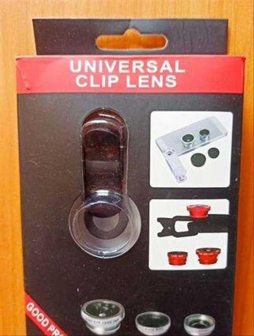 Линзы для фото universal clip lens