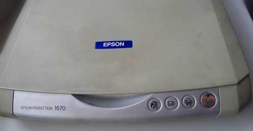 Сканер epson perfection 1670