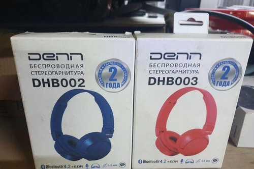 Новые Bluetooth наушники denn DHB 002/003