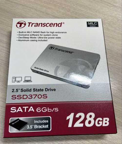 SSD Transcend TS128gssd370S 128Gb (MLC)