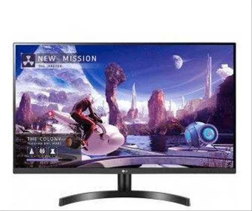 Новый LCD LG 31.5" 32QN600-B черный IPS 2560х1440