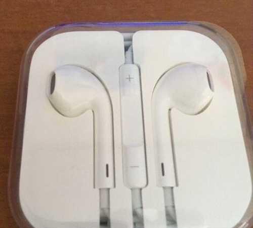 Наушники Apple EarPods новые /оригинальные (3.5 мм