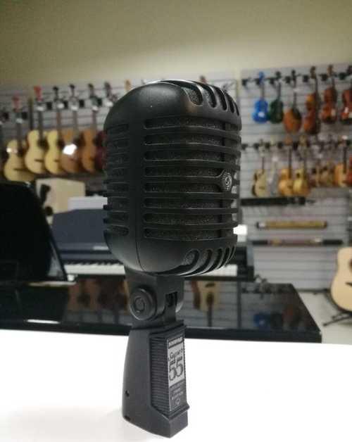 Shure super 55 deluxe pitch black edition - вокаль