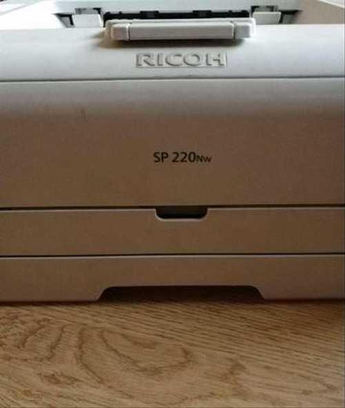 Принтер ricoh sp220nw
