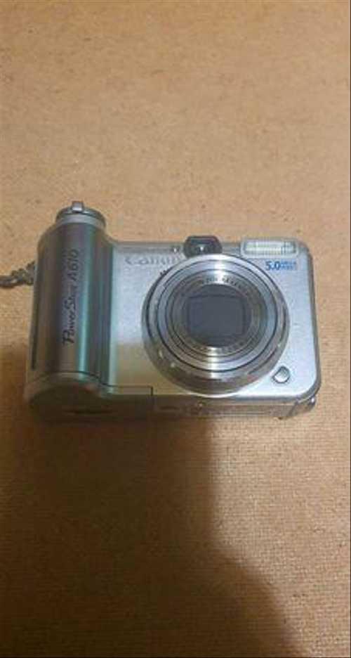 Компактный фотоаппарат canon PS A610