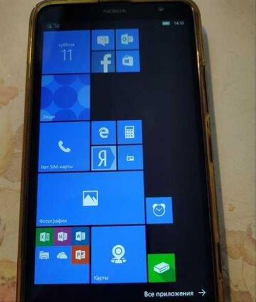 Nokia lumia 1320 черная